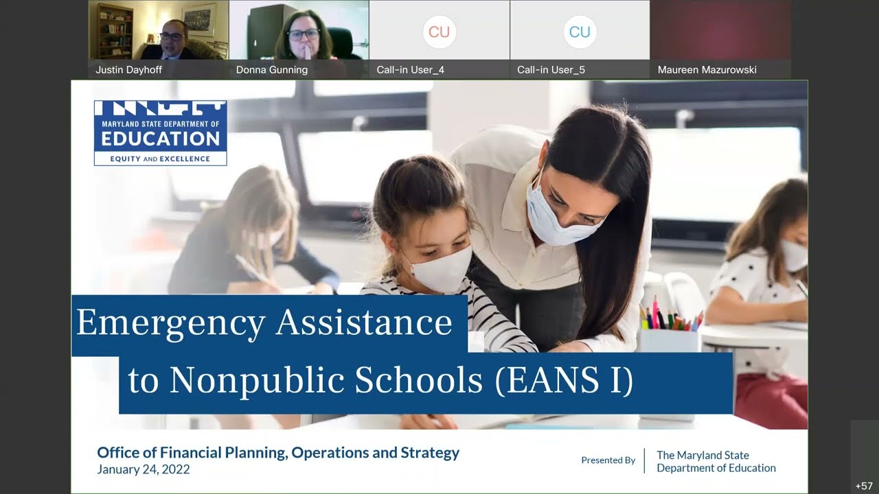 EANS Program Customer Service Session 01/24/2022