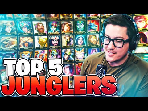 TOP 5 JUNGLERS AND BUILDS TO PLAY IN SMITE 2 - OB10