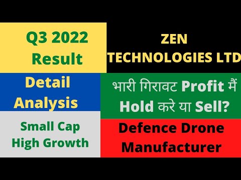 ●ZEN TECHNOLOGIES LTD●Q3 2022 RESULT●DETAILED ANALYSIS●BEST DEFENCE DRONE STOCK●HOLD OR SELL?●