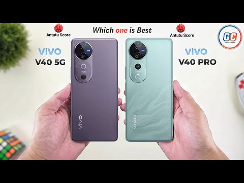 ViVO V40 Vs ViVO V40 Pro || Full Comparison ⚡ Which one is Best?