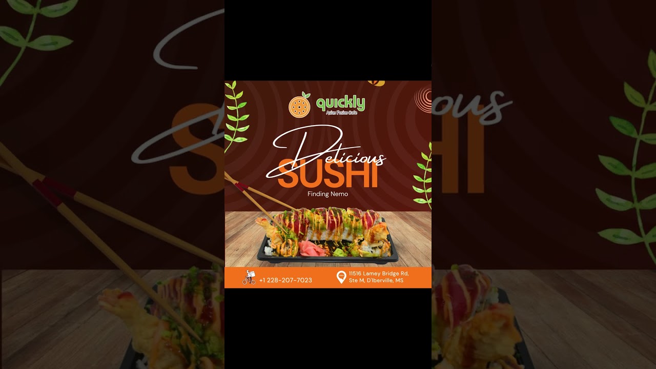 FINDING NEMO SUSHI