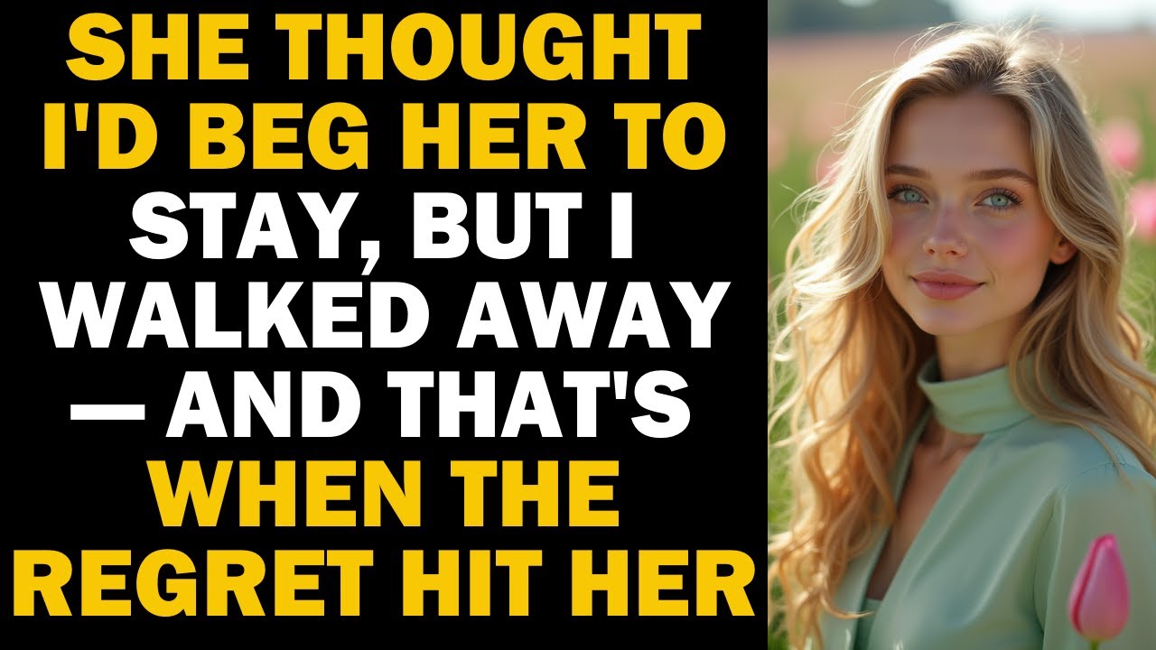 She Expected Me to Chase Her—But I Let Her Walk Away, and She Regretted It the Moment I Didn’t