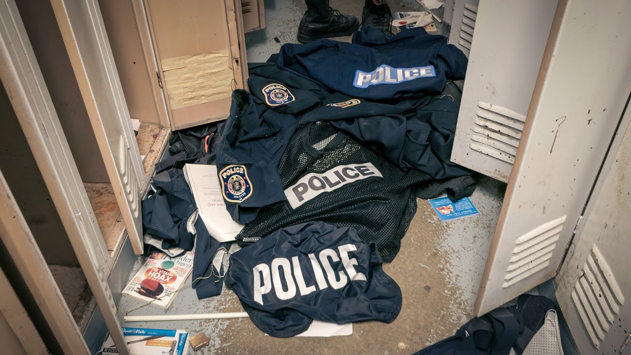 Abandoned Police Station With The Evidence Left Behind