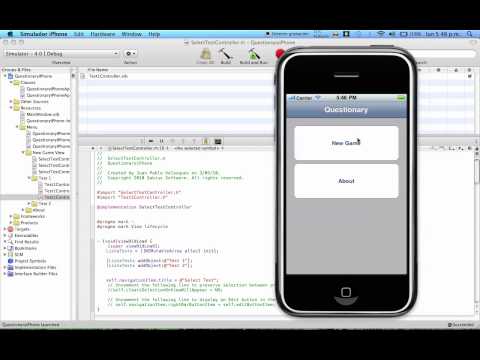 Tutorial 16 iPhone SDK: Megatutorial 1 Parte 5 | iPhone SDK Tutorials