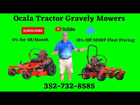 Gravely Mowers at Ocala Tractor