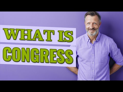 Congress | Meaning of congress
