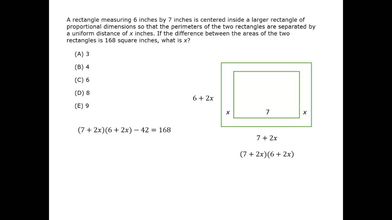 Nested Rectangles - GMAT Free - GFPS165