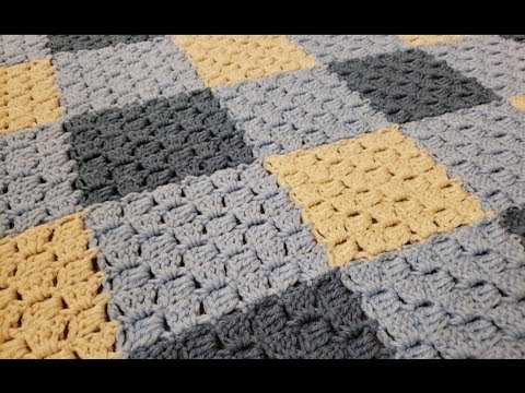 Part 2 - C2C Join as You Go Blanket Crochet Tutorial!