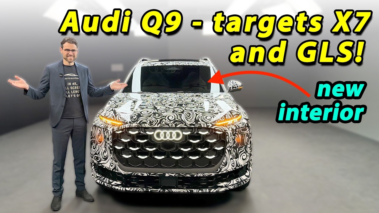 Audi’s HUGE luxury SUV! First-ever Audi Q9 attacks BMW X7 and Mercedes GLS!