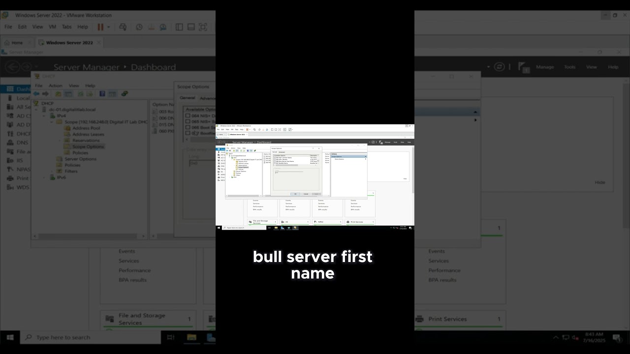 Starting Windows Deployment Services and Configuring DHCP Options