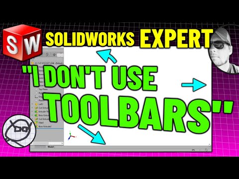 Super FAST SolidWorks modeling! An expert knows the shortcuts!
