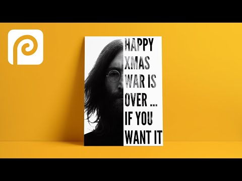 Typographic Poster Design - Photopea Tutorial