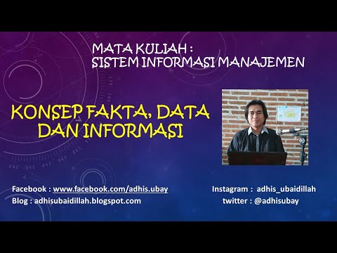 KONSEP FAKTA DATA DAN INFORMASI