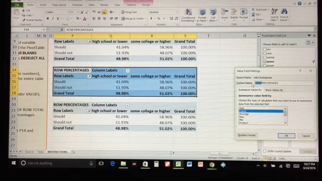 Homework 3 - How To (PUAD628 Statistics)