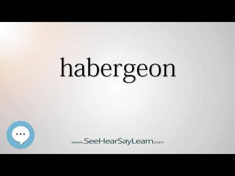 habergeon - Smart & Obscure English Words Defined 👁️🔊🗣🧠✅
