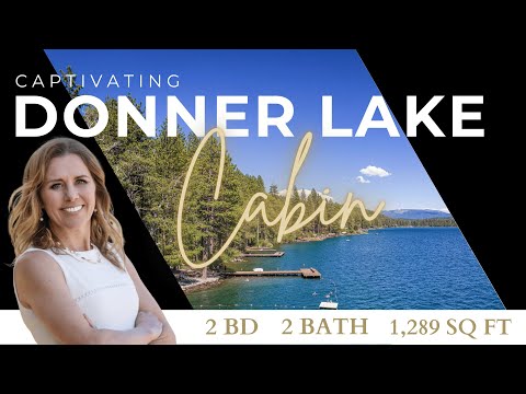 Come Tour This Captivating Two-Story Cabin On Tahoe Donner With Me!