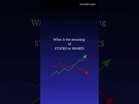 Episode 1 - Meaning of Stocks or Shares.