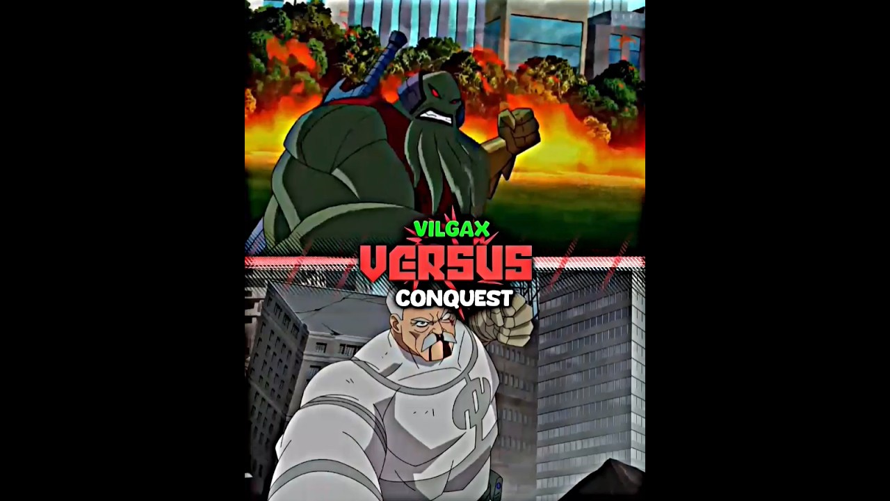 Vilgax vs Conquest (comics)