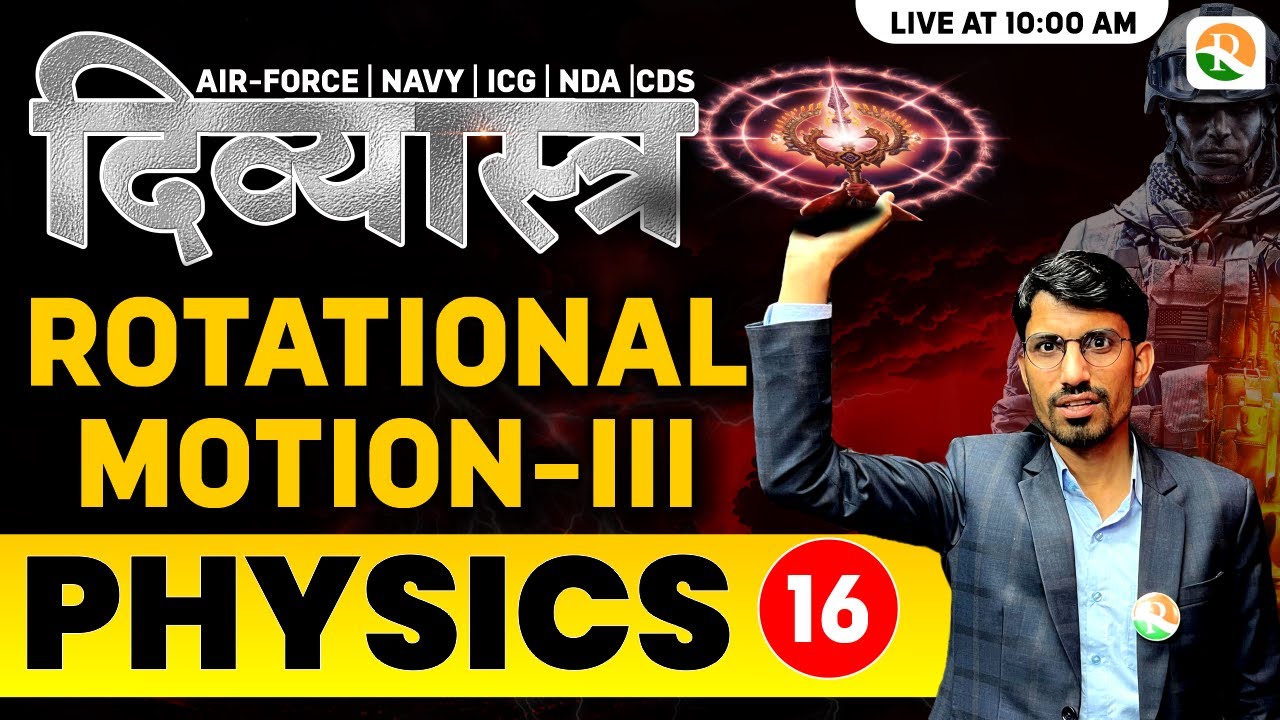 Understanding Rotational Motion and Torque: A Comprehensive Guide for Airforce and NDA Aspirants ...
