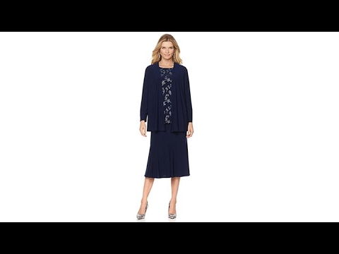Antthony "Caviar and Dream" Jacket, Tank and Skirt Set