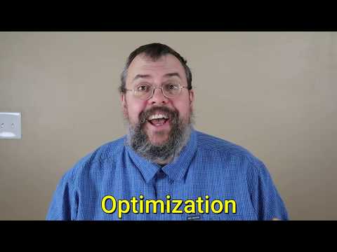 Calculus 1 -- Optimization -- Overview