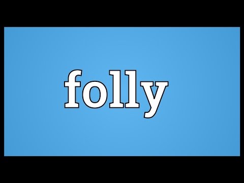 Folly Meaning