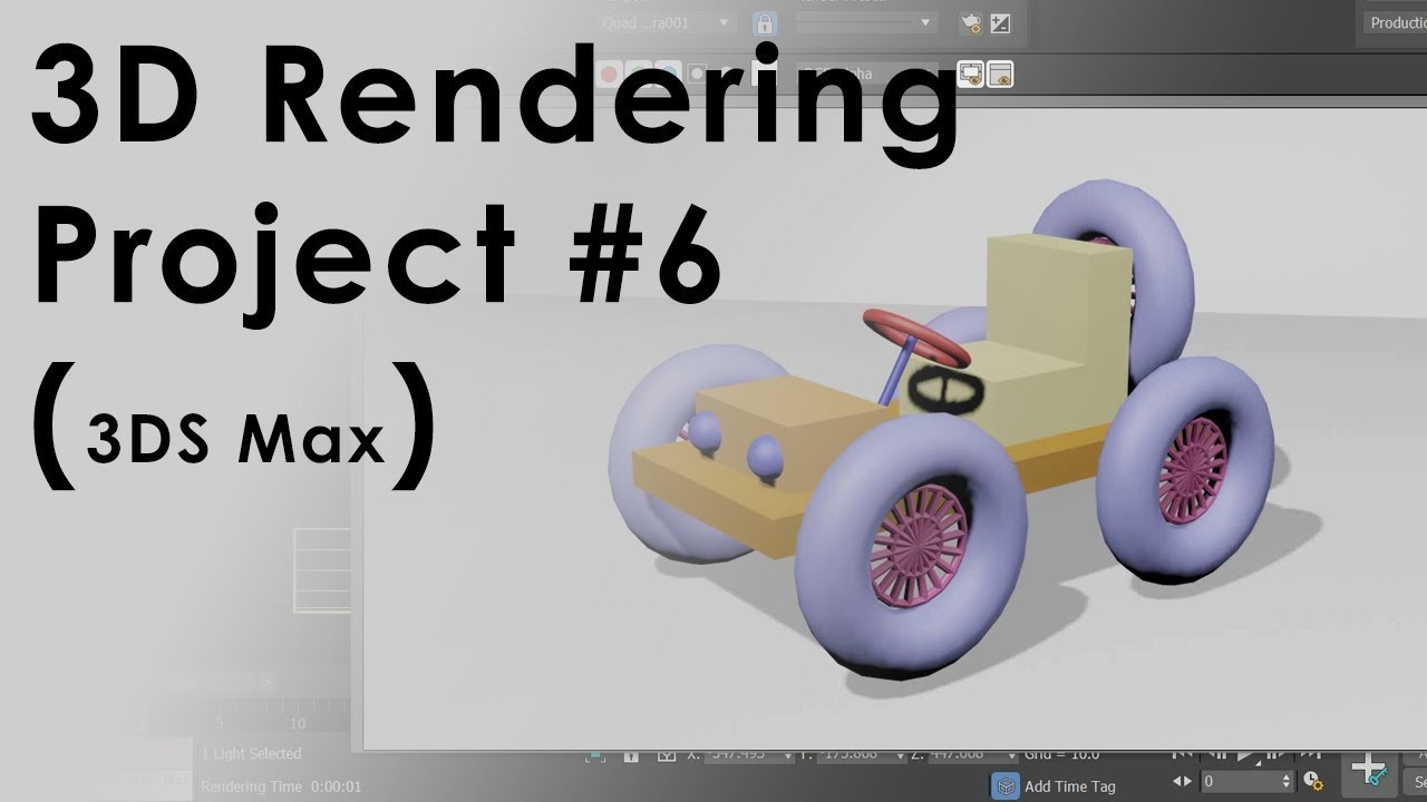 3DS Max 2019 Rendering Basics