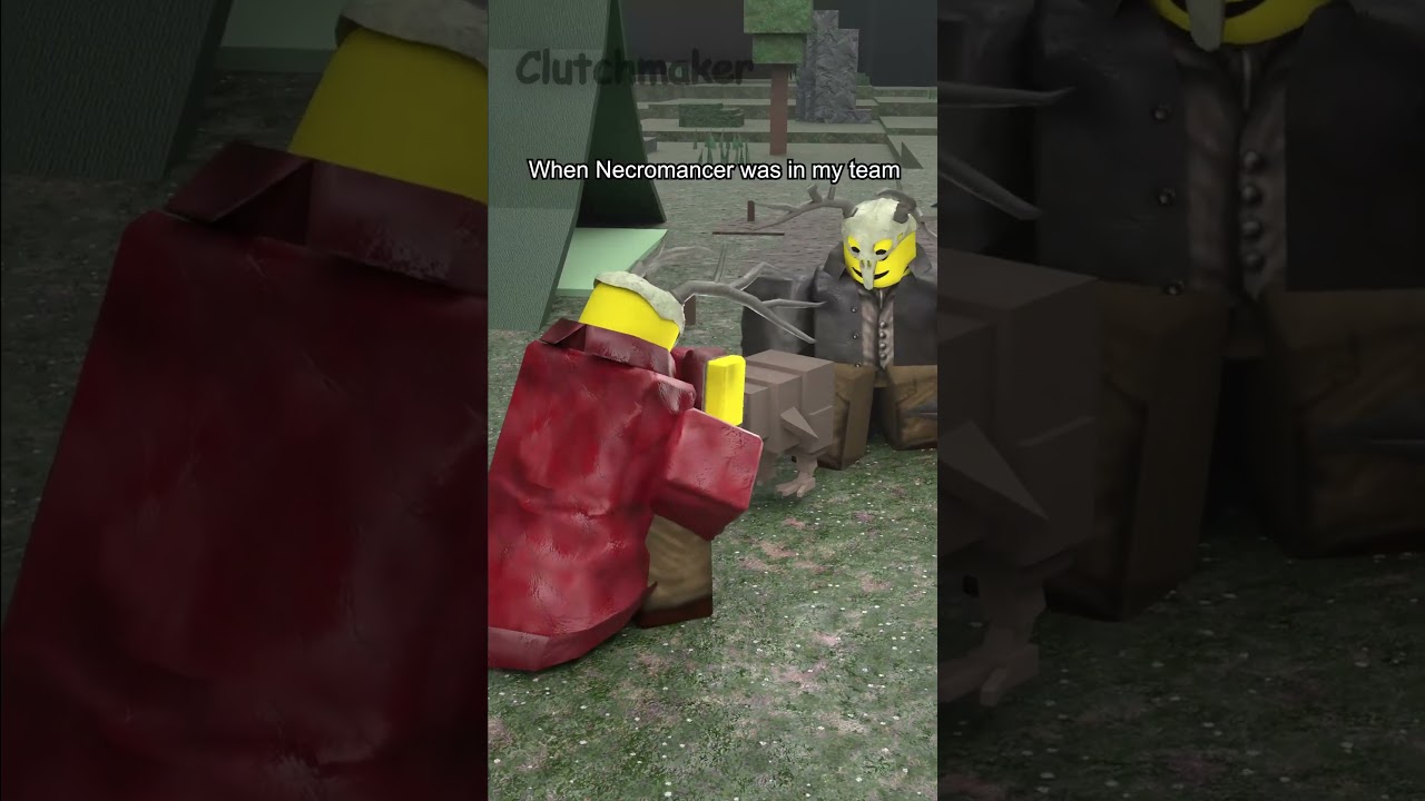 When Necromancer was in my team in 99 night in the forest ☠️