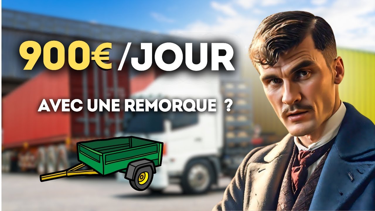 5200€/mois en faisant louer une remorque ? #ideedebusiness
