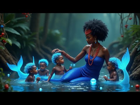 Conte africain | Elle a caché ses filles sirènes jusqu'à ce qu'un homme la trahisse#conteafricain