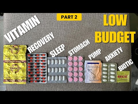 Low Budget Only 6 Supplements For Muscle Building