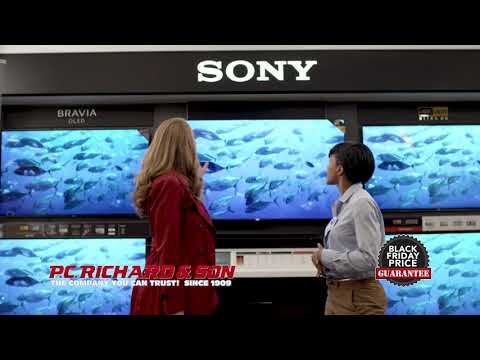 Black Friday Price Guarantee on Sony Bravia OLED TVs at P.C. Richard & Son