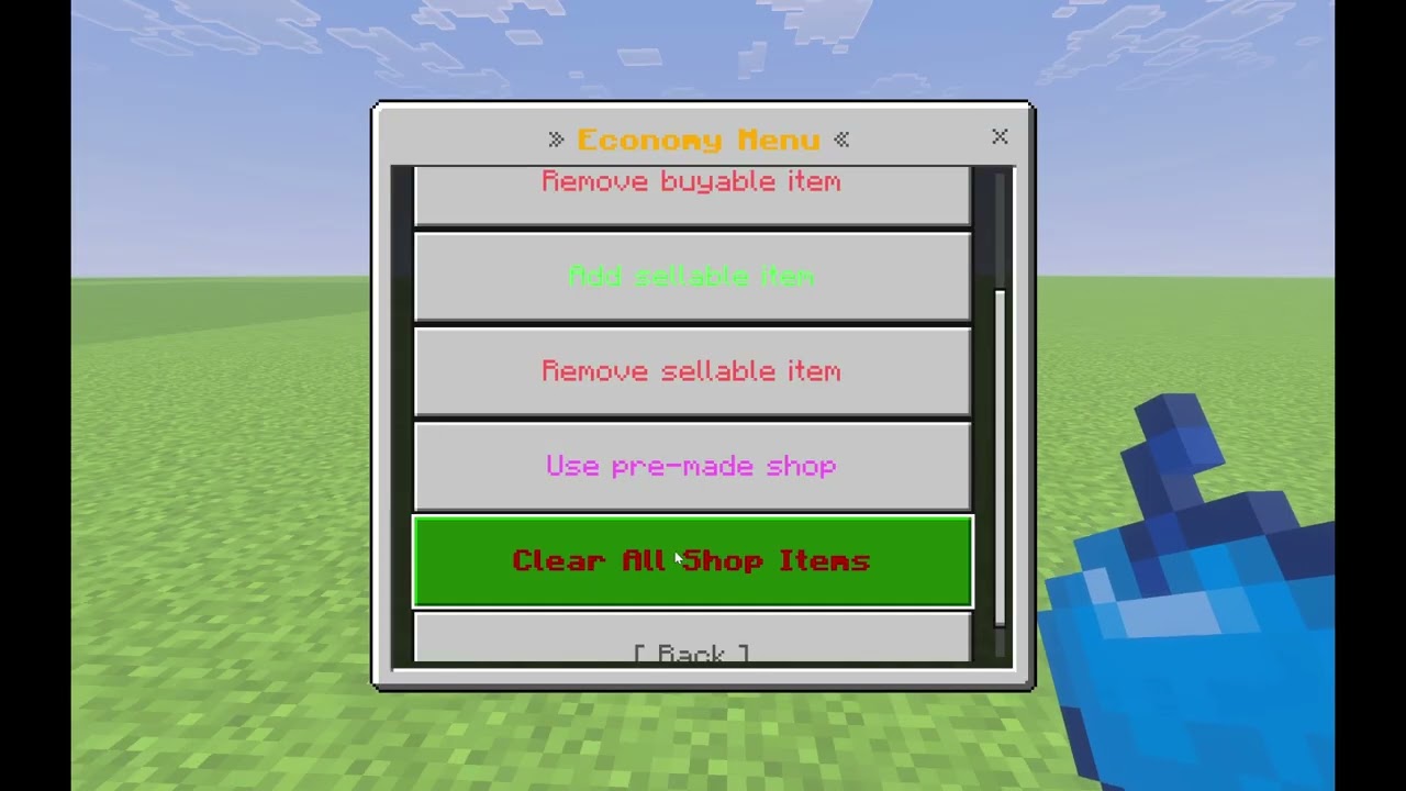 Server Helper Addon - Economy Tutorial