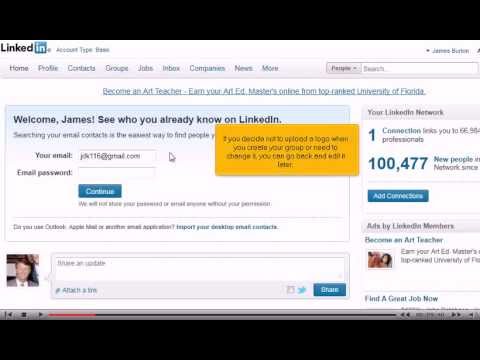 How to change your group logo on LinkedIn