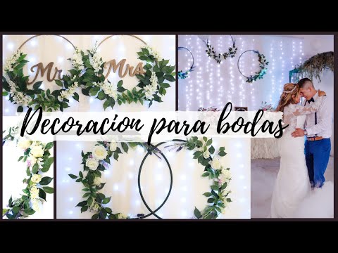IDEAS fáciles para Decorar tu Boda ⎢Ideas ECONOMICAS PARA BODA Elegante ⎢DECORACIÓN PARA BODAS DIY
