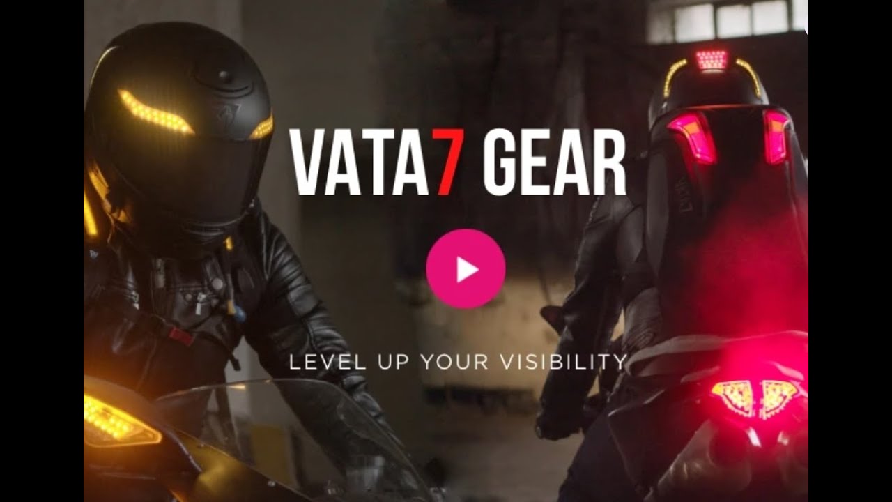 Smart, Visible Vata7 Helmet and Tech Pack Are for the Motorcycle Rider of the Future - autoevolution