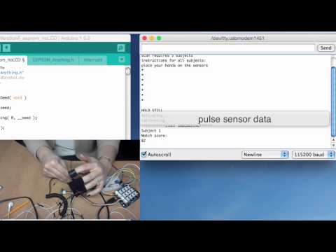 Testing from the serial monitor