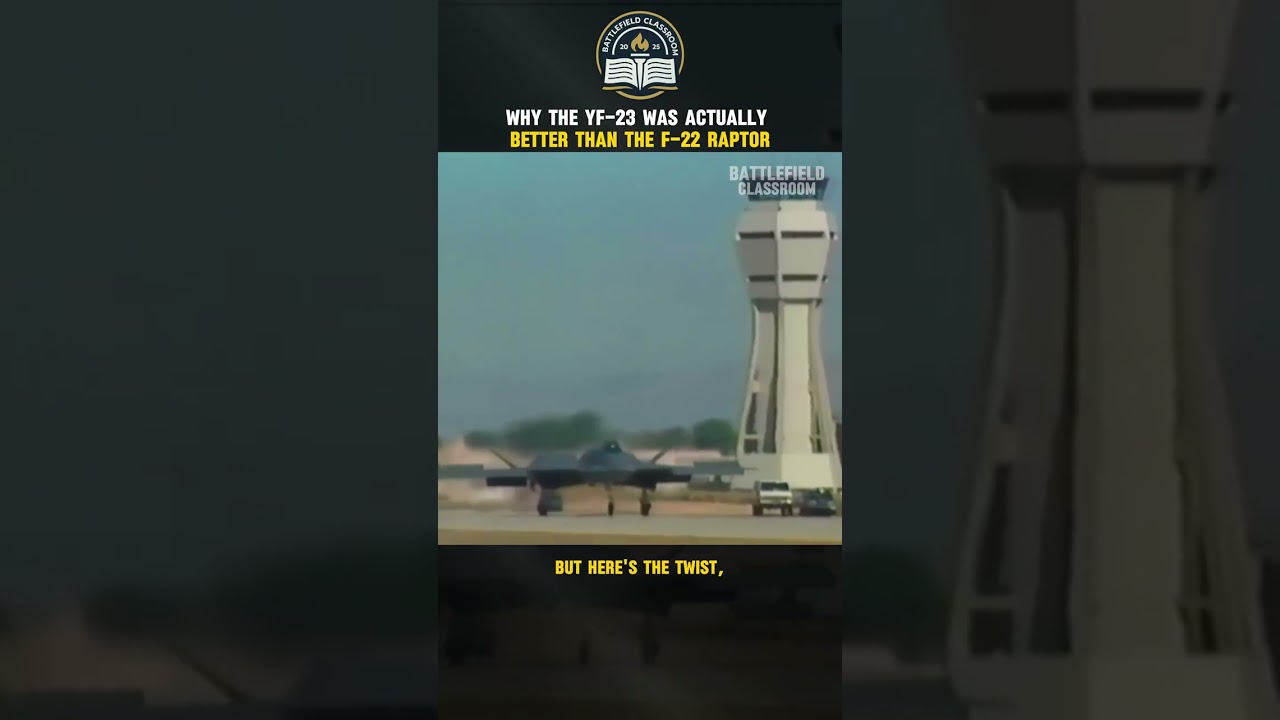 Why the YF 23 Was Actually Better Than the F 22 Raptor?