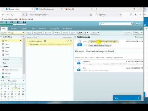 Zimbra Mail Collaboration Server Setup