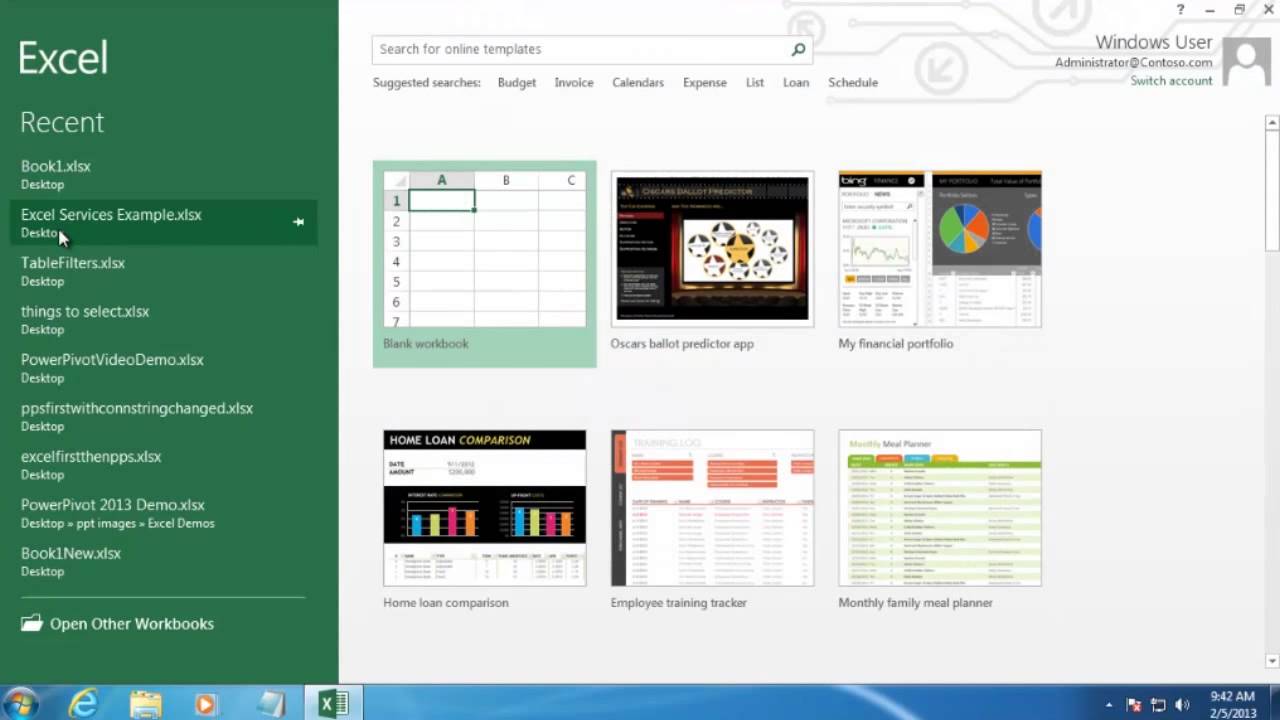 BI Tools: Excel Services in SharePoint 2013 (Tutorial)