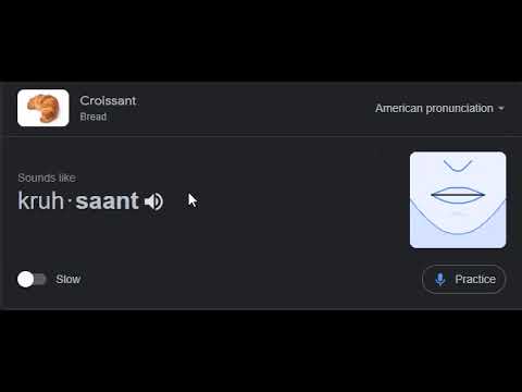 How to pronounce croissant in British and American English?