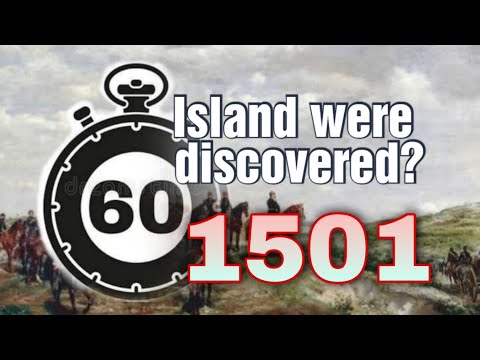 One year in one minute: 1501 | History Guy Explains (Hint: An island was discovered)