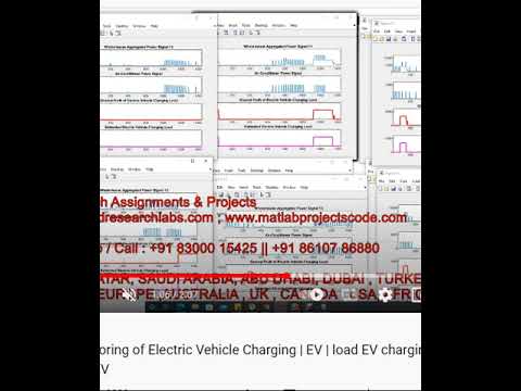 Load Monitoring of Electric Vehicle Charging - EV - load EV charging - Matlab - EV charging - EV