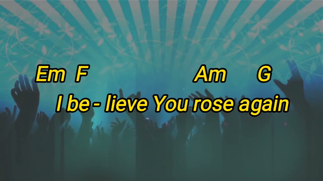 This I believe (The Creed) lyrics and chords