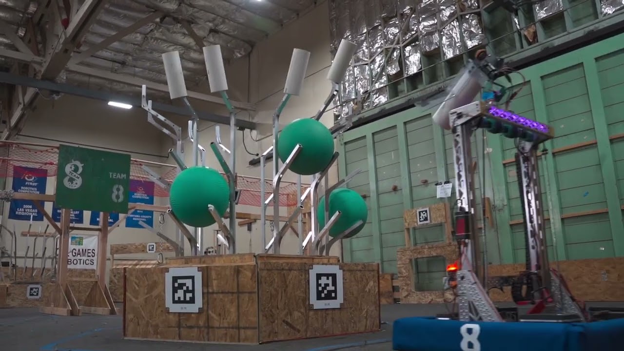 FRC Team 8 Paly Robotics Robot Reveal | Njörðr - Robot Showcase - Chief ...