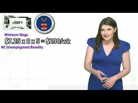 WCNC Charlotte – VERIFY: Are unemployment benefits more than NC minimum wage?