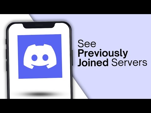 How to See Previous Discord Servers You Joined 2024