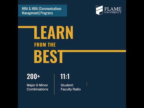 FLAME University | Learn from the best