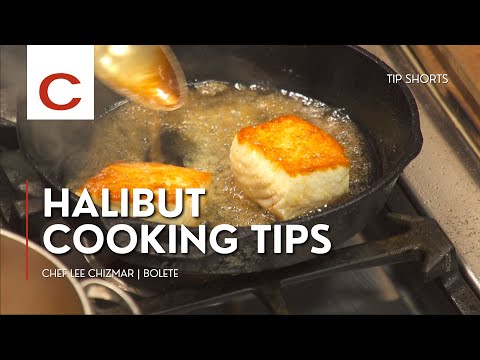 Halibut Cooking Tips | Chef Lee Chizmar | Tips #shorts