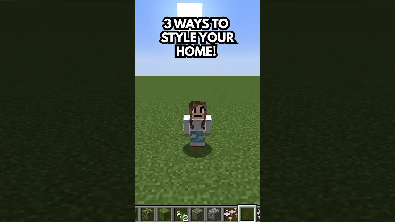 3 cool things to decorate your #minecraft house with!